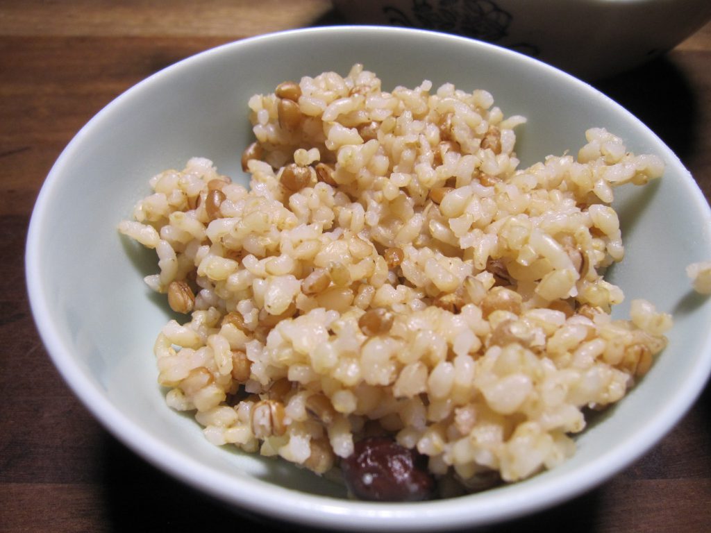 Brown Rice with Wheat and Rye Berries | The Ikigai Diet