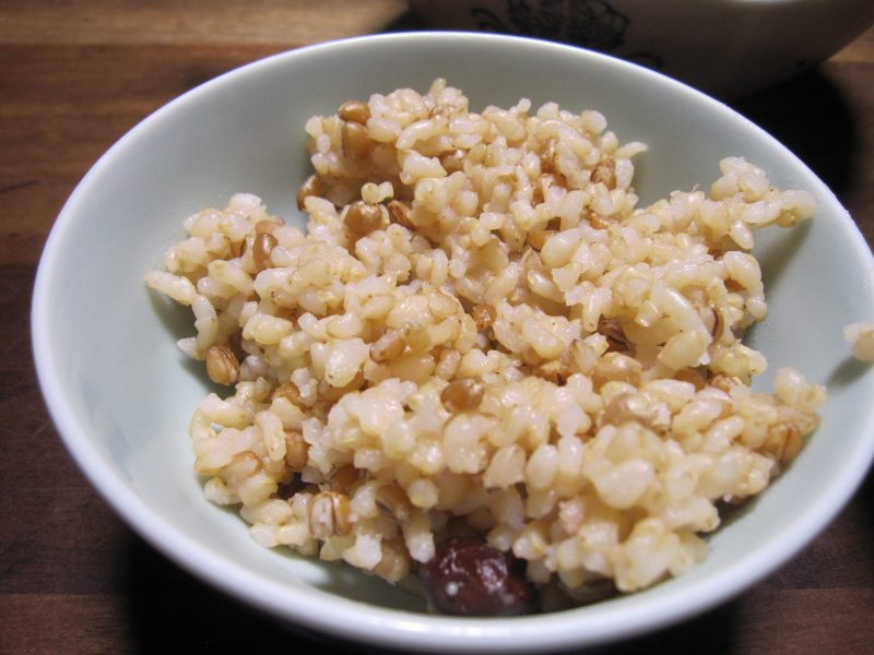 Brown Rice with Wheat and Rye Berries | The Ikigai Diet