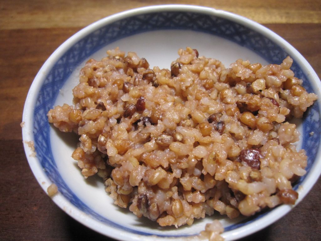 Fermented Brown Rice Wheat and Barley Berries | The Ikigai Diet